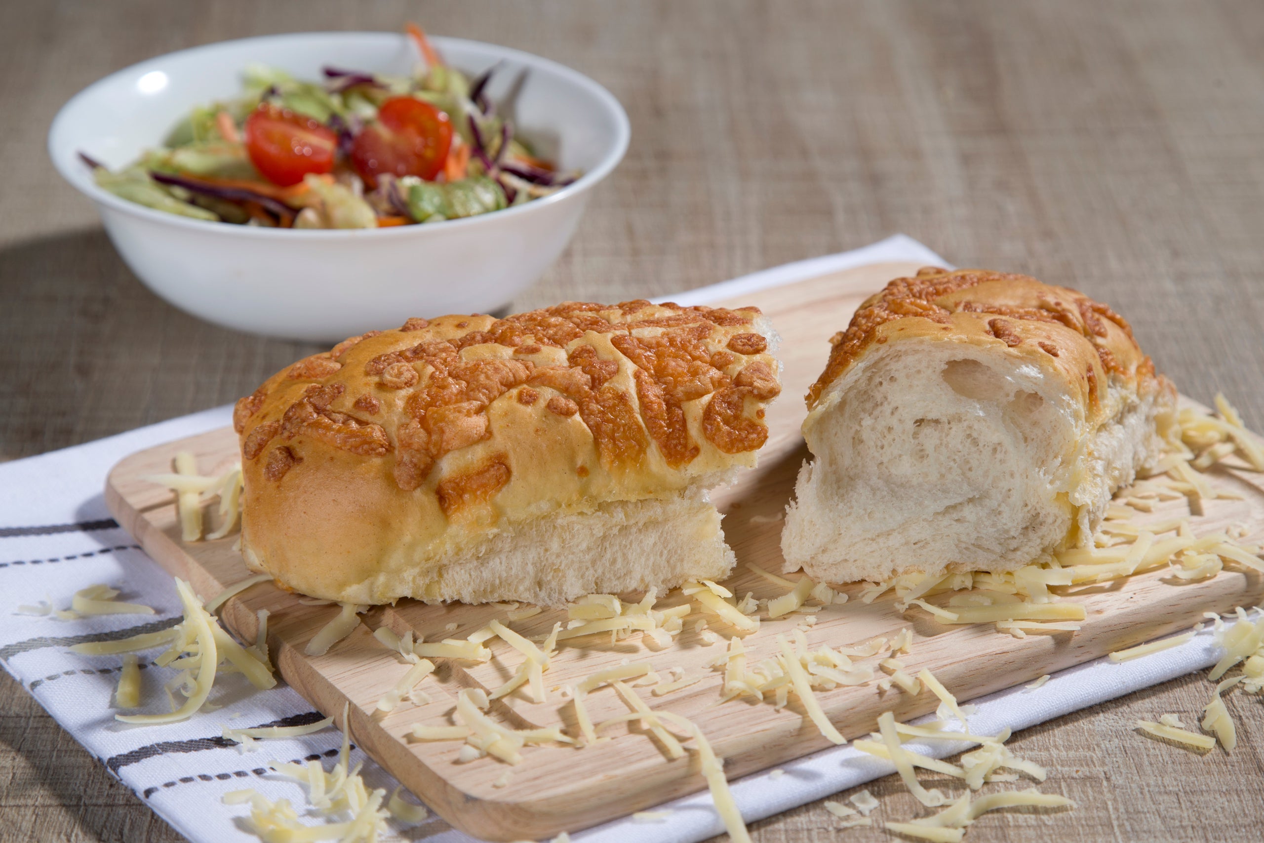 3 Cheese Sub Rolls Code 240617 | CLAYTON PARK BAKERY.